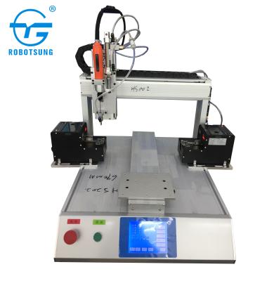 China Factory Directly Sell Desktop Automatic Screw Fasten Drive Robot Screwdriver Machine Table Automatic Screwing Machine for sale