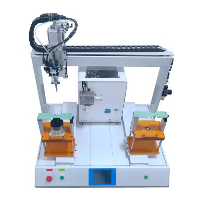 China Factory Direct Automatic Desktop Screw Fastening Robot Fixture 220V Motor Engine Core Components for Efficient Screw Driving for sale