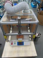 China Electrically Driven Automatic Adhesive Glue Dispensing Machine for PCB Conformal Coating and Wood Case Packaging for sale