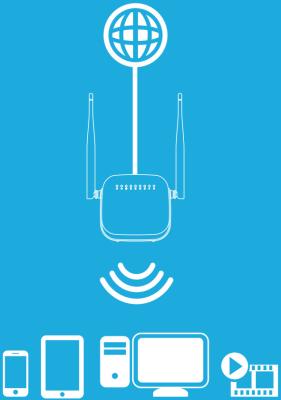 Китай Беспроводный 4G промышленный LTE маршрутизатор 150Mbps / 50Mbps высокоскоростной сетевой маршрутизатор продается