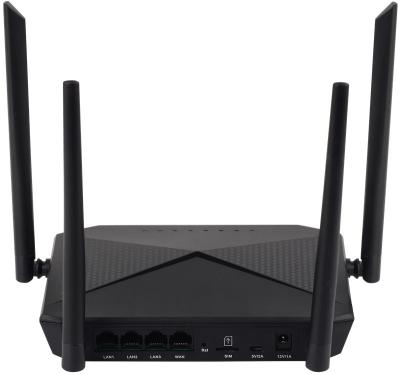 Cina 300 Mbps 4G LTE WiFi Router 12V/1A DC 5V/2A Tipo C 12W Consumo di energia in vendita