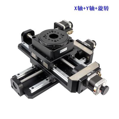 China Three Axis Combined Motorized Rotary Stage Xyr Displacement à venda
