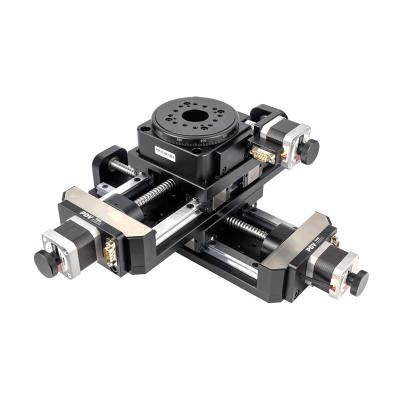China Three Axis Combined Motorized Rotary Stage Xyr Displacement à venda