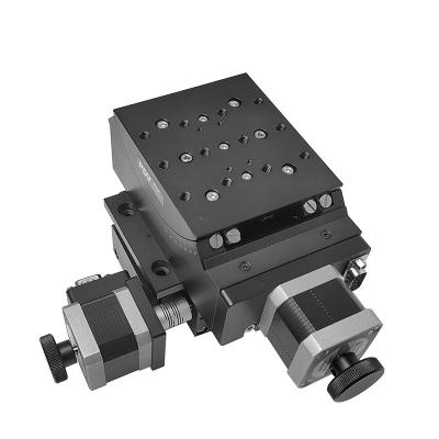 China Two Dimensional High Precision Motorized Stage Goniometer Rotary Te koop