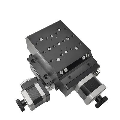 China Two Dimensional High Precision Motorized Stage Goniometer Rotary Te koop
