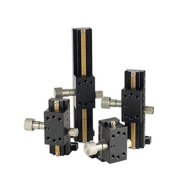 中国 Fine Adjustment Moving Stages Manual Dovetail Vertical Lifting Sliding 販売のため