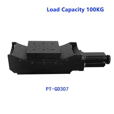 Cina High Load Precision Stepping Motorized Goniometer Stages 20 Degree Angle Adjustment in vendita