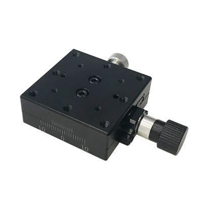 China Fine Tune Manual Linear Stage One Dimensional Mobile X Axis Linear Sliding Table à venda
