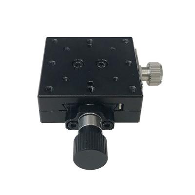China Fine Tune Manual Linear Stage One Dimensional Mobile X Axis Linear Sliding Table à venda