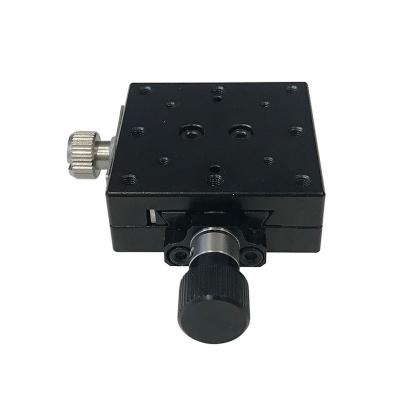 中国 Adjustable Sliding Manual Rotation Stage Optical Precision Horizontal Moving Platform 販売のため