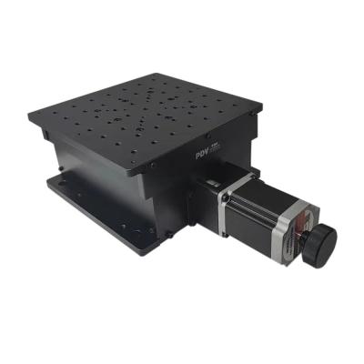 中国 Electric Control Motorized Lab Jack Vertical Lifting Platform Z Axis Wedge Type 販売のため