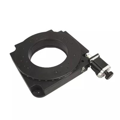 China 360 Degree Continuous Motorized Rotation Stage With Stepper Motor Te koop