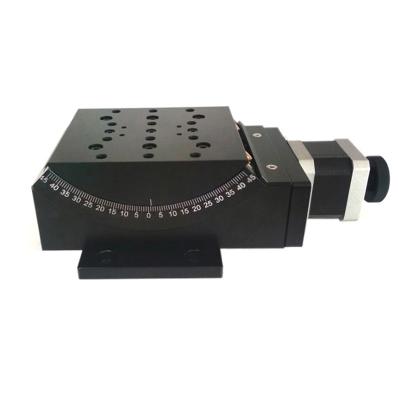 China 45 Graad Gemotoriseerde Goniometerstadia 80mm×80mm Platform Te koop