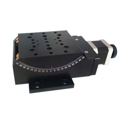 China 45 Graad Gemotoriseerde Goniometerstadia 80mm×80mm Platform Te koop
