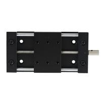 China 80mm Trip Manual Linear Stage Self Locking One Dimensional for sale