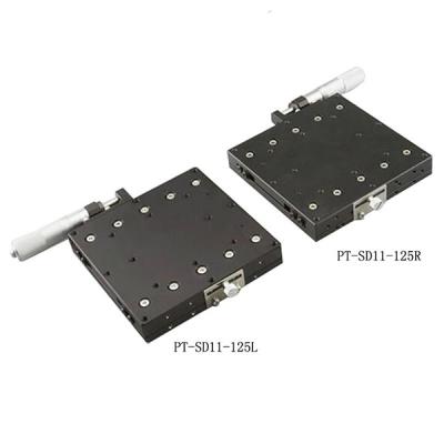 Cina Piattaforma lineare a destra e a sinistra 125mm×125mm del singolo manuale dell'asse della fase in vendita