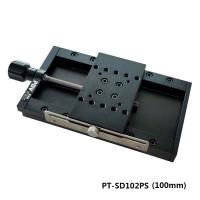 China Optical Displacement Manual Linear Stage 100x60mm Platform for sale