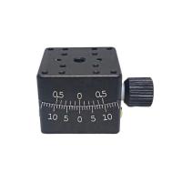 China Angle Adjusting Goniometer Table Dovetail Travel Guide Black for sale
