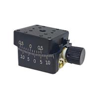 China Angle Adjusting Goniometer Table Dovetail Travel Guide Black for sale