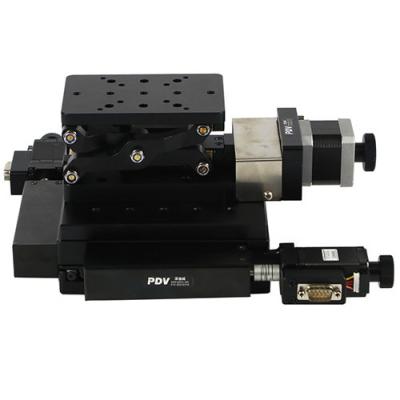 China Motorized Precision XYZ 3 Axis Linear Stage Motorized Microscope Stage for sale