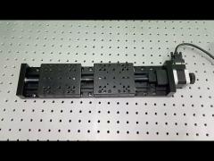 Double Stage Precision Motorized Linear Stages Electric 50mm Travel