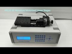 Fine Grinding Lead Screw Motorised Linear Stage Thin And Light