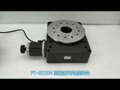 Large Bearing Electric Rotating Platform Optical Diameter 200mm