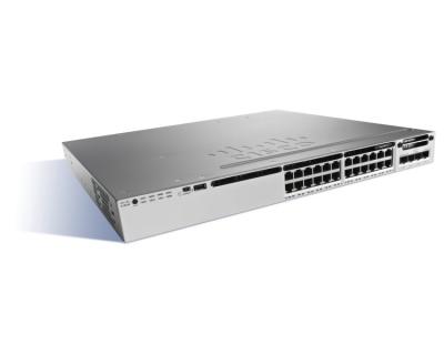 China LAN BASE Gigabit Network Switch CISCO WS-C3850-24T-L Catalyst 3850 for sale