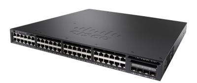 China Gigabit Network Switch Cisco Catalyst 3650 2x10G Uplink WS-C3650-48FD-S for sale