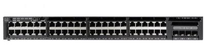 China Cisco WS-C3650-48TQ-L Gigabit Network Switch 160Gbps 4x10G Uplink Ports for sale