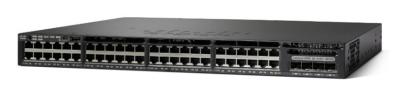 China Full Speed Fiber Optic Network Switch 48 Port Ethernet Switch WS-C3650-48FQ-S for sale