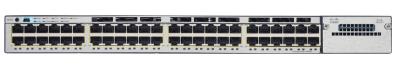 China Cisco 48 Port 10/100/1000  WS-C3750X-48T-L Gigabit lan switch Catalyst3750X for sale