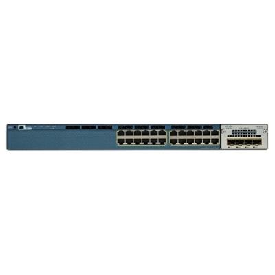 China Compatible 435W Poe Gigabit Network Switch 24 Port Gigabit Core Switch WS-C3560X-24P-E for sale