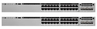 China High Speed 24 Port Gigabit Network Switch Fiber Ethernet Switch WS-C3850-24P-E for sale