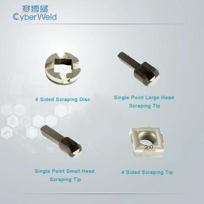 China Spare 4 Sided Scraping Blades And Tips Electrofusion Tooling for sale
