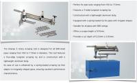 China Simple Electrofusion Tools Double Ended Straight Clamp for 20-63mm Pipe Diameter Welding Applications for sale