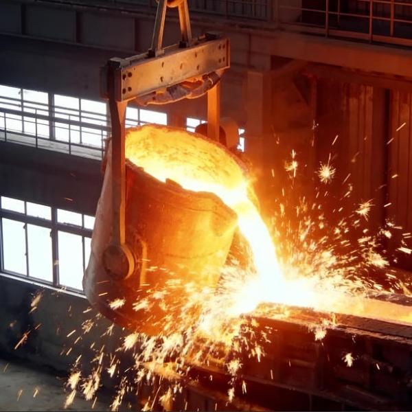 Quality Submerged Arc Furnace Casting System Hot Metal Ladle / Casting Machine / Ingot Machine for sale