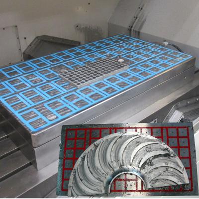 Cina ODM dell'OEM magnetico permanente di Chuck Fine Pole della macchina per la frantumazione in vendita