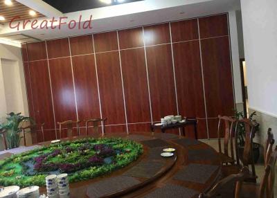 China high quality aluminum wood partition furniture for hotel for sale