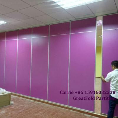 China Free CAD Operable partitions movable partition folding wall for exhibition hall for sale