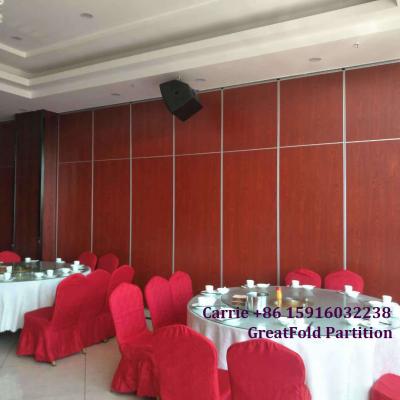China high quality movable dividing glass partition folding door for restaurant for sale