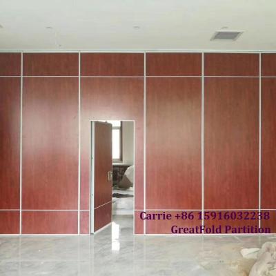 China high quality movable partition glass walls for hotel for sale