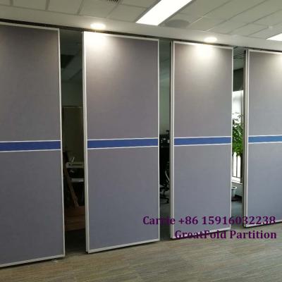 China high quality folding moving office partition glass walls for office for sale