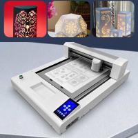China Automatic Desktop A3 Cutting Machine with 420x300mm Area, 800mm/s Speed for Sticker Paper and Cardboard for sale