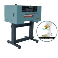 China I3200 Roll to Roll UV DTF Logo Printer with 300mm Width and 3m²/h Speed | Dual EPSON F1080 Heads for sale