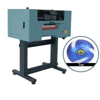 China 300mm UV DTF Fabric Inkjet Printer with Auto Lamination - 20ml/m² Ink Consumption, 3m²/h Speed for sale