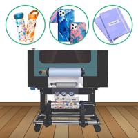 China 30cm UV DTF Printer XP600 Head Roll to Roll Printing Machine 300mm Width for sale