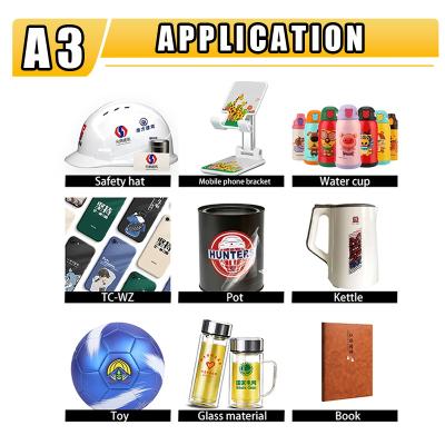 China Impresora UV A3 con una precisión de 1200 dpi para una resolución máxima de 297*420 mm en venta