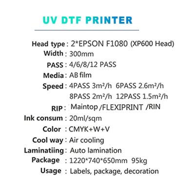 Cina AB Film Media Digital UV Printing Machine con colore inchiostro CMYK W+V in vendita