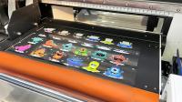 China 300mm UV DTF Printer 2x EPSON F1080 for T Shirt Labels Packaging for sale